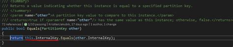 Partitionkeyequals Throws Nullreferenceexception · Issue 1307 · Azure