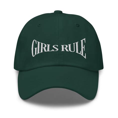 Girls Rule Embroidered Baseball Cap Cornelia Street Shirts