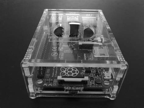Laser Cut Raspberry Pi B Plus Acrylic Case Design Vector File Vectors File