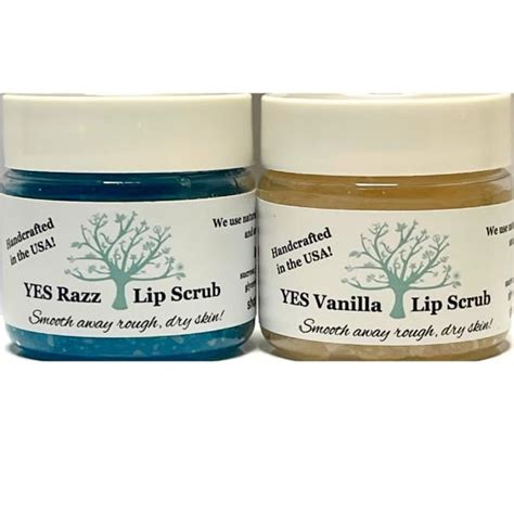 Lip Scrub Exfoliates And Hydrates Vanilla And Raspberry 1