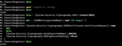 [system security cryptography x509certificates certificaterequest] new