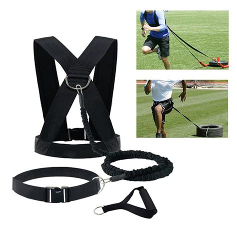 Resistance Band Bungee Fitness Speeds Trainer For Agility Training Sprint Workout Latex Gym