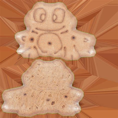 Cocoa Frog Cookie 01 3d Turbosquid 1978955
