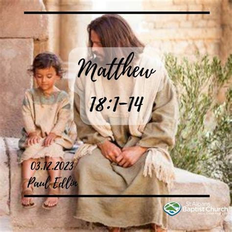 Stream 03 12 2023 Matthew 18 1 14 Ps Paul Edlin By Sabc Listen Online For Free On Soundcloud