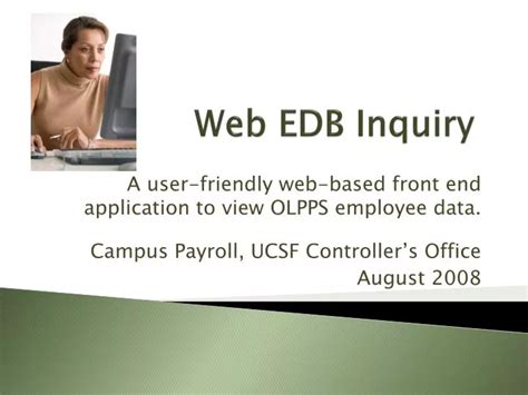Ppt Web Edb Inquiry Powerpoint Presentation Free Download Id
