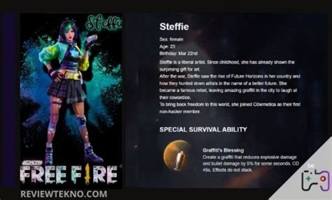 Deretan Karakter Free Fire Terkuat Yang Bisa Dimainkan Dalam Tim