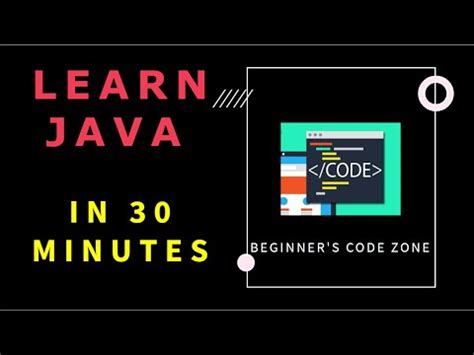 Java Tutorial For Beginners Learn Java Basics In Minutes Youtube