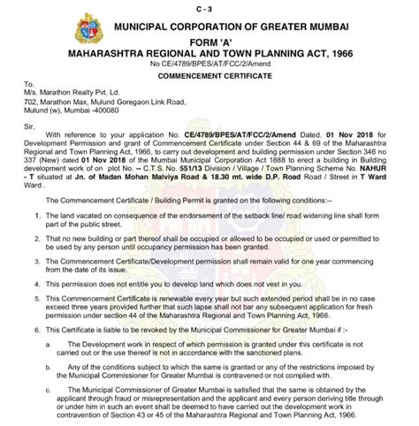 Everything About Building Commencement Certificate The Surve Blog