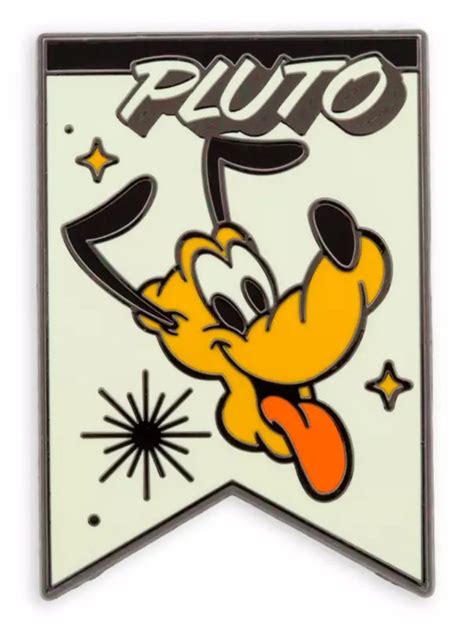 57624 Mickey And Friends Banners Pin Trading Starter Set Pluto Only