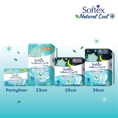 Jual Softex Natural Cool Super Slim Shopee Indonesia