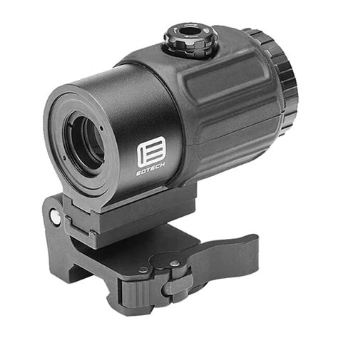 Eotech 5 Power Magnifier W Quick Detach Switch To Side Sts Mount Blk G45 Sts For Sale