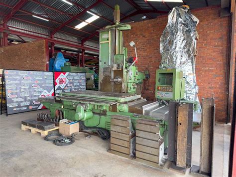 Used Machine Herbert Devlieg 43h 72 Horizontal Milling Machine 13349