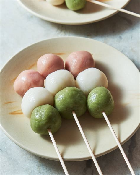 Hanami Dango Sweet And Chewy 20 Min Japanese Dessert