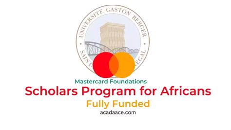 Mastercard Foundation Scholars Program