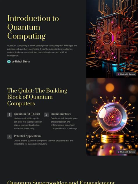 Introduction To Quantum Computing Pdf