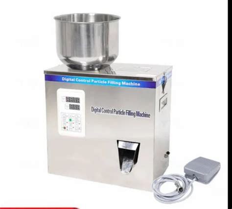 Semi Automatic Digital Control Particle Filling Machine At Rs 18500 In