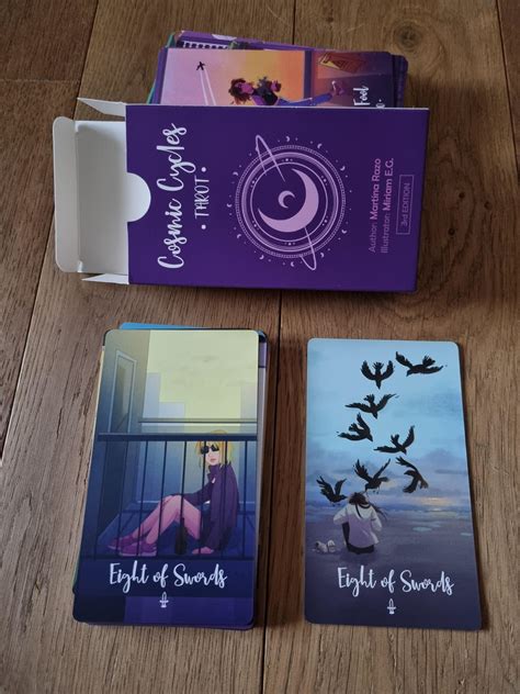 Cosmic Cycles Tarot When I Bought The Deck I Received A Card As A Gift And I Realized That It