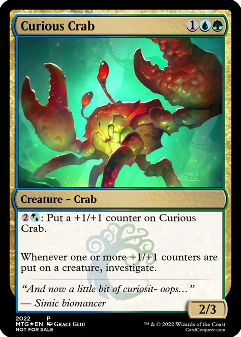 I Love The Simic So I Wanted To Make A Simic Card What Do You Think