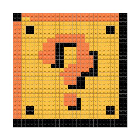 Mario Ground Block Pixel Art Maker