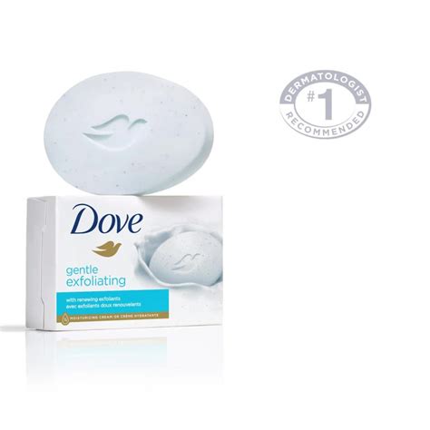 Dove Gentle Exfoliating Beauty Bar 4 Oz 2 Bar