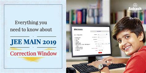 Everything You Need To Know About JEE MAIN II Correction Dates Aakash