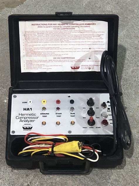 Hermetic Compressor Analyzer Tool Consignment®