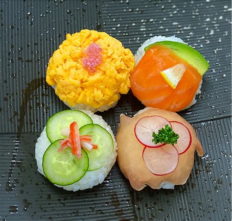 【きのうのごはん】4種のてまり寿司 べニーズキッチン