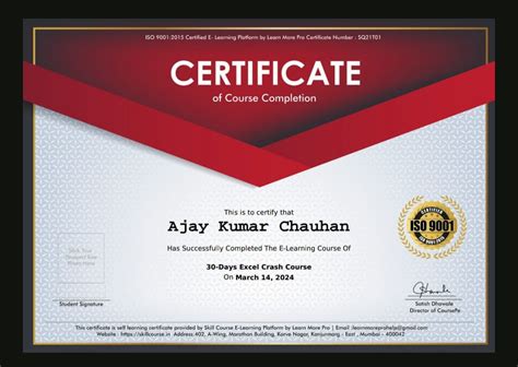 Ajay Chauhan On Linkedin Msexcel Skillcourse Dataanalysis Productivity Careergrowth