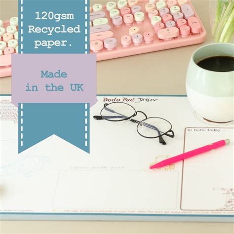 The Dodo Pad Desk Jotter In A3 And B5 🦤📝 Stationery Pens Jotter
