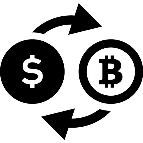 Dollar And Bitcoin Exchange Vector SVG Icon SVG Repo
