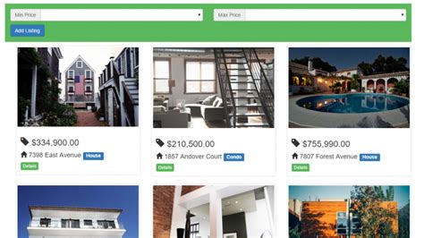 Real Estate Website Using Angularjs Sourcecodester