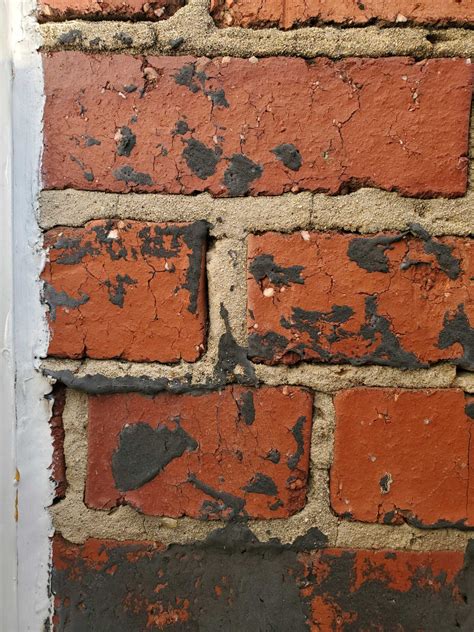 Pressed Brick Joint How To Repair Brick Mortar In Just One Day