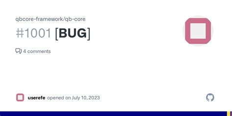 Bug · Issue 1001 · Qbcore Frameworkqb Core · Github