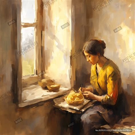 Ai创作图农家女插画 农村妇女插画 纺织女插画 农家女孩插画 女性农家女插画 劳动女人插画 东北生活画面 俄罗斯人家生活场景 东北人家生活场景 生活场景油画 民国风情油画 母亲节油画母亲节手绘