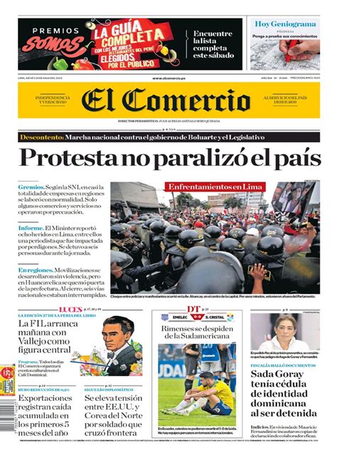 Lima El Comercio Pdf