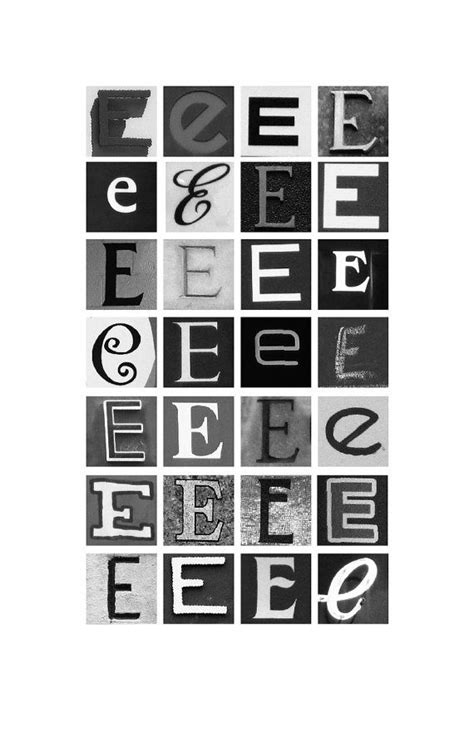 The Letter E Typography Typography Letters Different Lettering Lettering Fonts