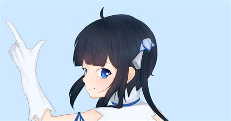 ヘスティア おっぱい神様 椎井 駆のイラスト Pixiv