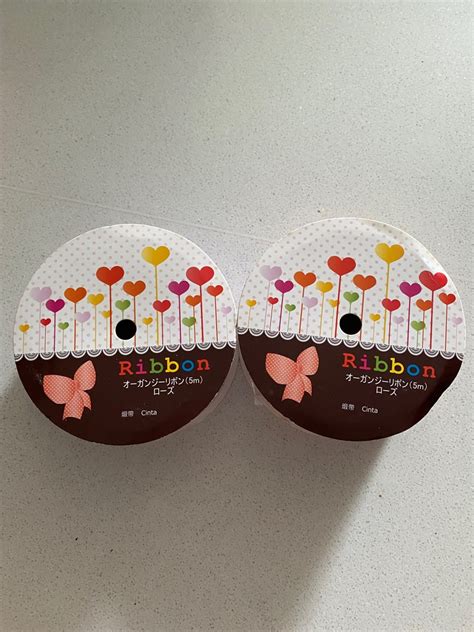 Daiso Ribbon Hobbies And Toys Stationery And Craft Other Stationery