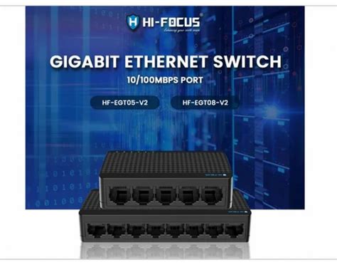 Hifocus Egt05 Desktop 5 Port Gigabit Switch At ₹ 600 Piece Gigabit Switch In Jahazpur Id