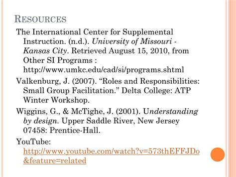 PPT Cooperative Learning Supplemental Instruction SI Structured
