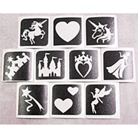 Pochoir Tatouage Temporaire Princesse Cdiscount Jeux Jouets
