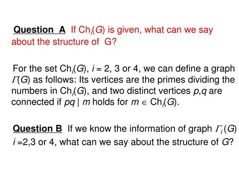 PPT Arithmetical Properties Of Finite Groups PowerPoint Presentation ID