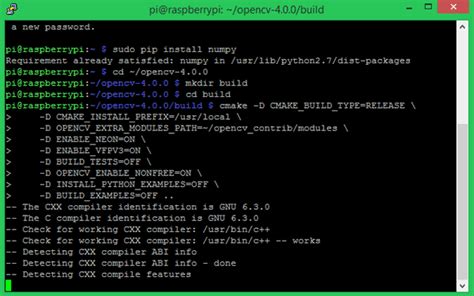 How To Install The Python Opencv On Raspberry Pi Using Cmake