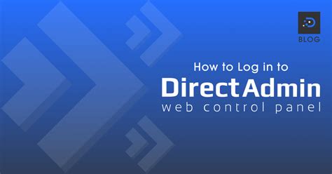 How To Log In To Directadmin Dreamit Host