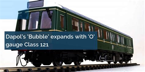 Dapol Class 121 Dmu For O Gauge 7d 009 002