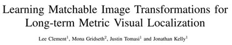Cvpr2020及icra2020中视觉定位论文集锦if Net An Illumination Invariant Feature