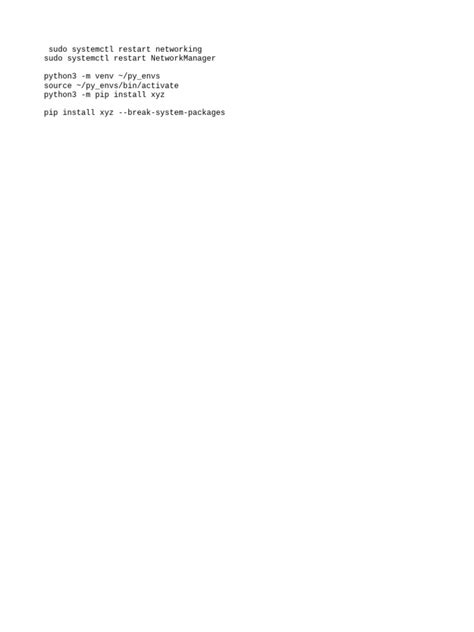 Sudo Systemctl Restart Pdf