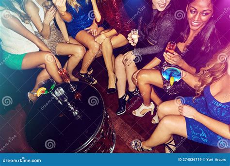 Nothing Better Than A Fun Night With Friends A Group Of Young Women