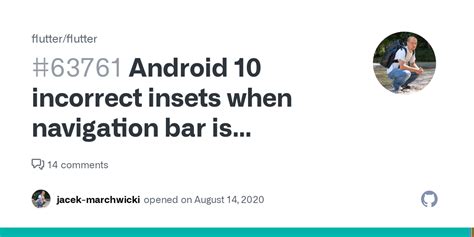 Android 10 Incorrect Insets When Navigation Bar Is Translucent · Issue
