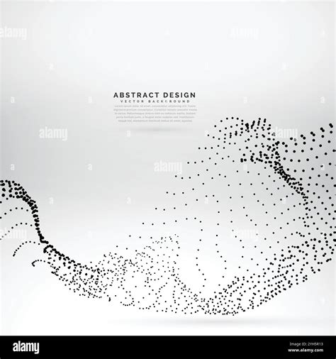 Dynamic Particle Array Mesh Background Vector Design Stock Vector Image And Art Alamy